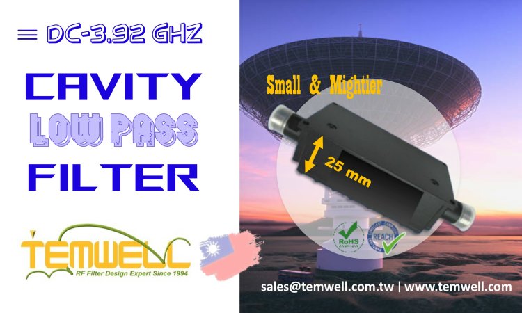 DC-3.92GHz Cavity Low Pass Filter: High Performance for C-Band Applications | Temwell